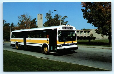 POSTCARD Hamilton Street Railway GM Classic Bus 8514 Canada | eBay