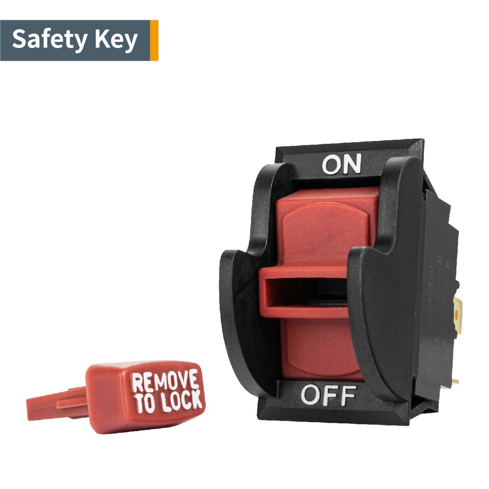 POWERTEC Toggle Safety Switch 110V 220V Push Button On/Off (71353) | eBay
