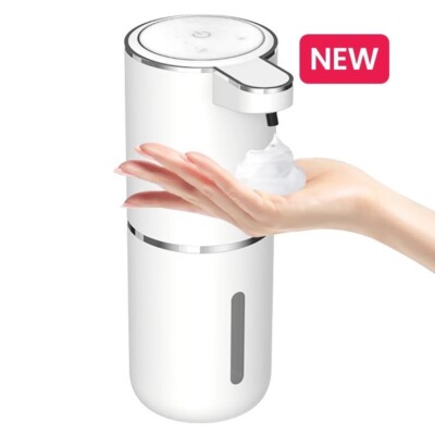 Automatic Foaming Soap Dispenser, Touchless Dispenser 400ml USB ...