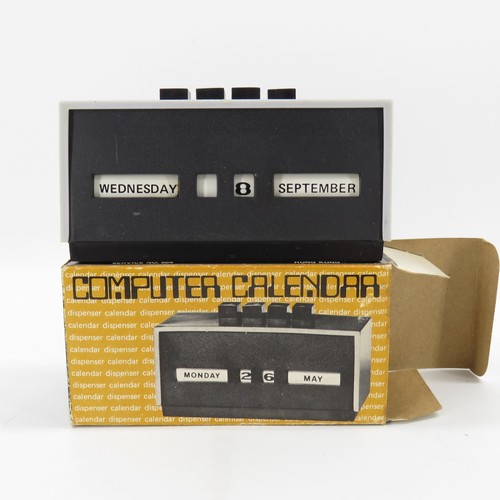 Computer Calendar 1973 Emson | eBay