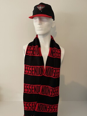 AFL Essendon Scarf & Cap | eBay Australia