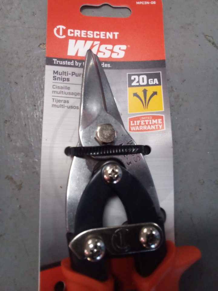 6 of Crescent Wiss Aviation Snips 9 Inch Multi Purpose 20 gauge 50% off ...