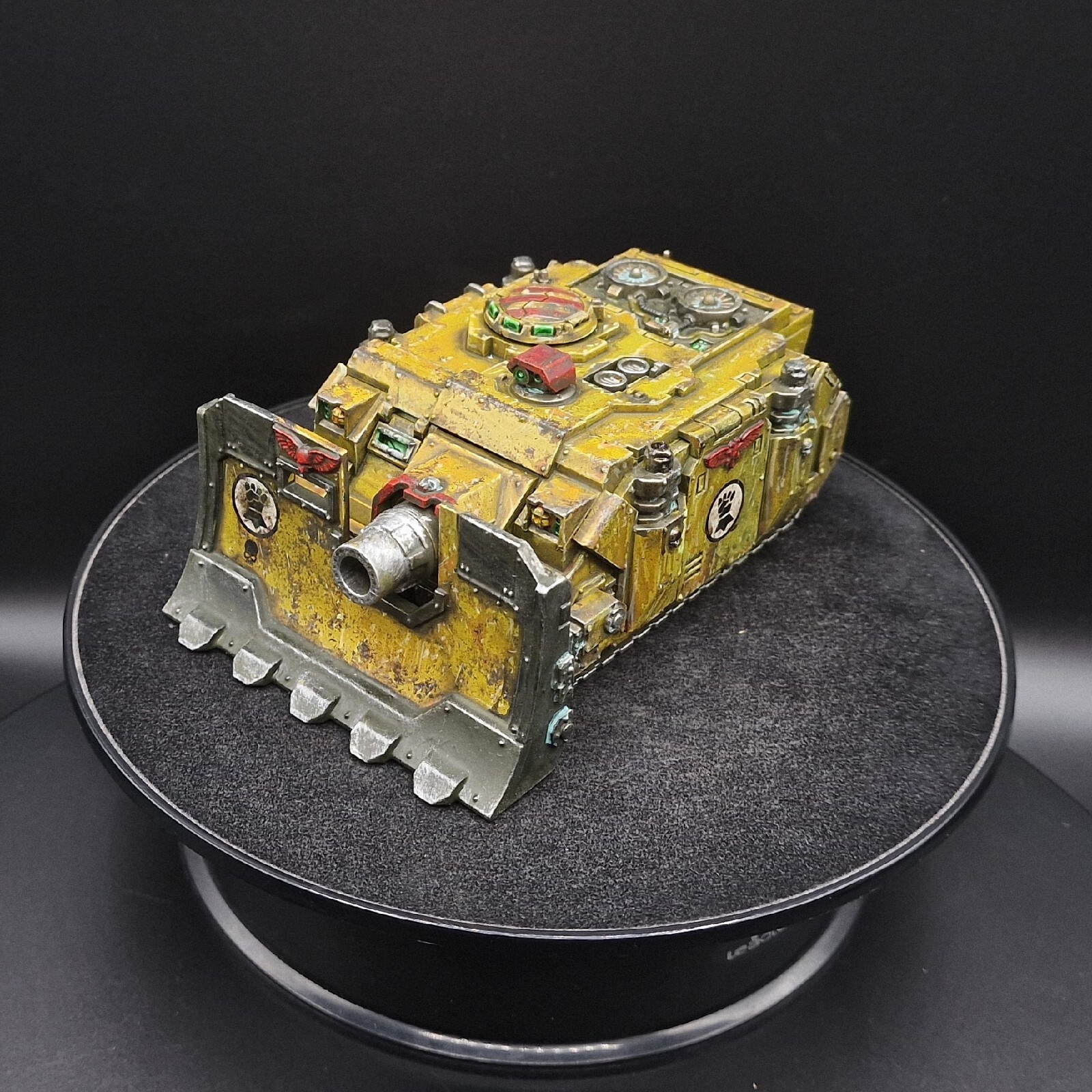 Pro Painted Warhammer 40k Imperial Fists Vindicator tank 30k games ...