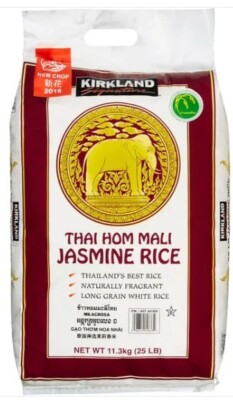 Kirkland Signature, Thai Hom Mali Jasmine Rice, 25 lbs | eBay