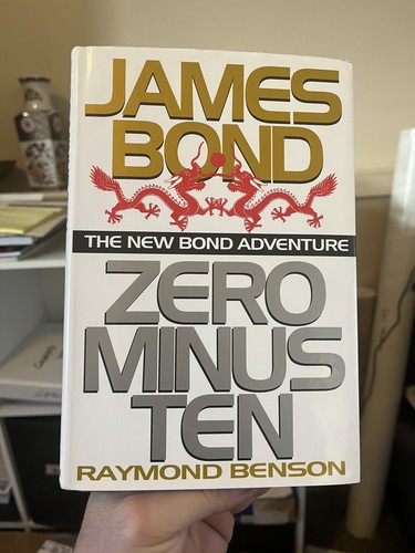 VINTAGE: Zero Minus Ten by Raymond Benson (1997, HCDJ, 1st, VG) | eBay