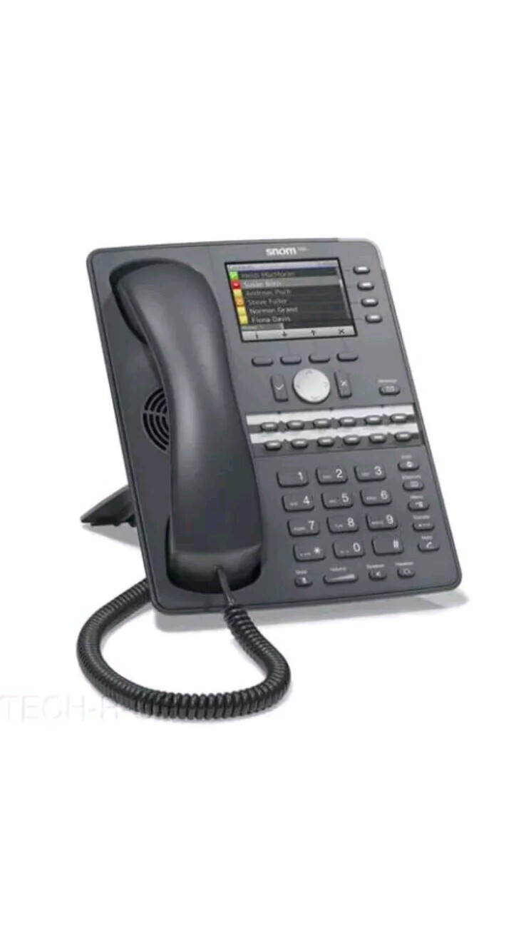 Snom SNOM-760_AC 760 Hi-Res 3.5-Inch Color Display IP Phone/No Stand | eBay