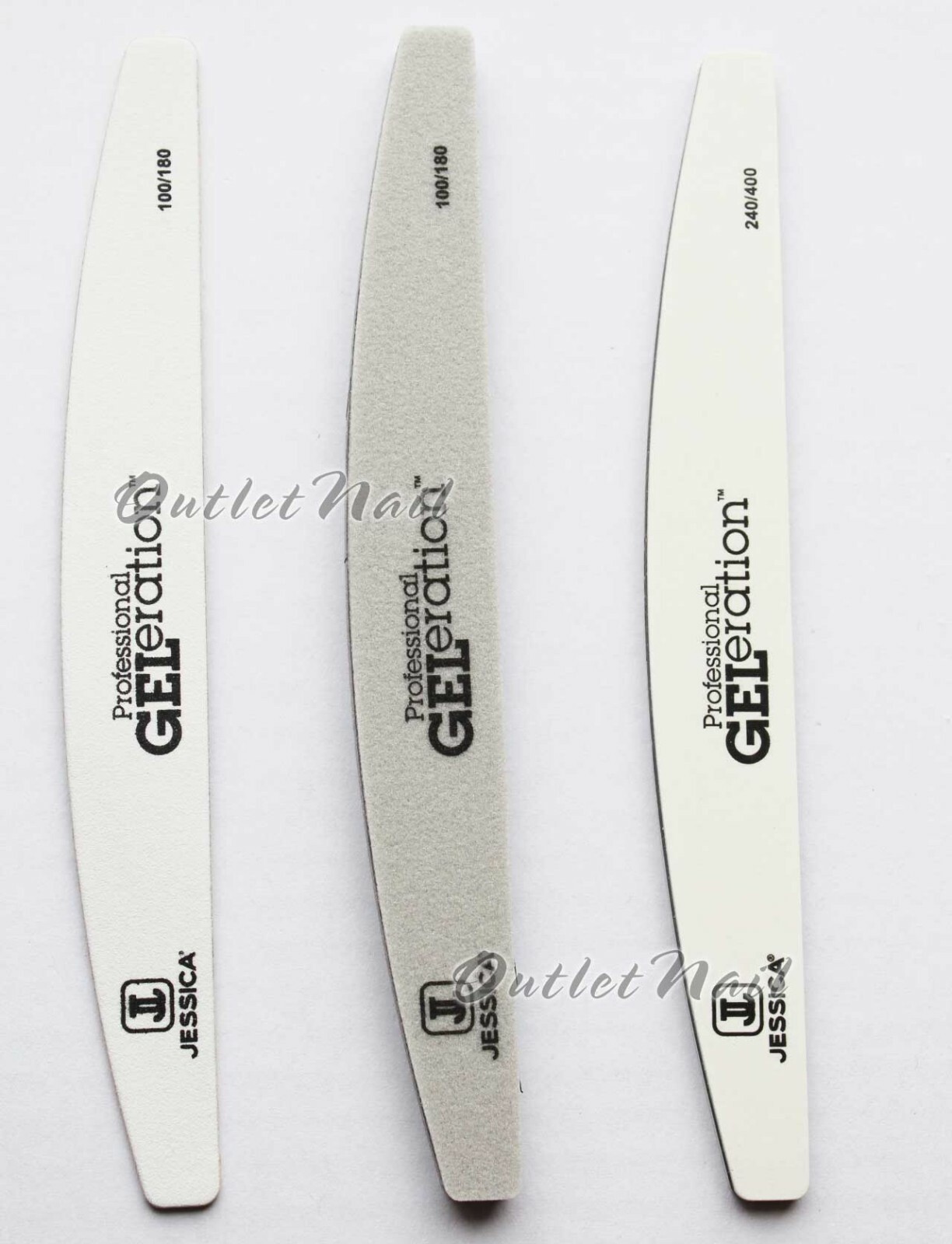 JESSICA Geleration 3pcs - Prepping File + Gentle Foam Buffer + Soft ...