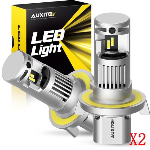 LED Headlight Bulb Conversion Kit 9008 H13 High/Low Beam Bright White ...