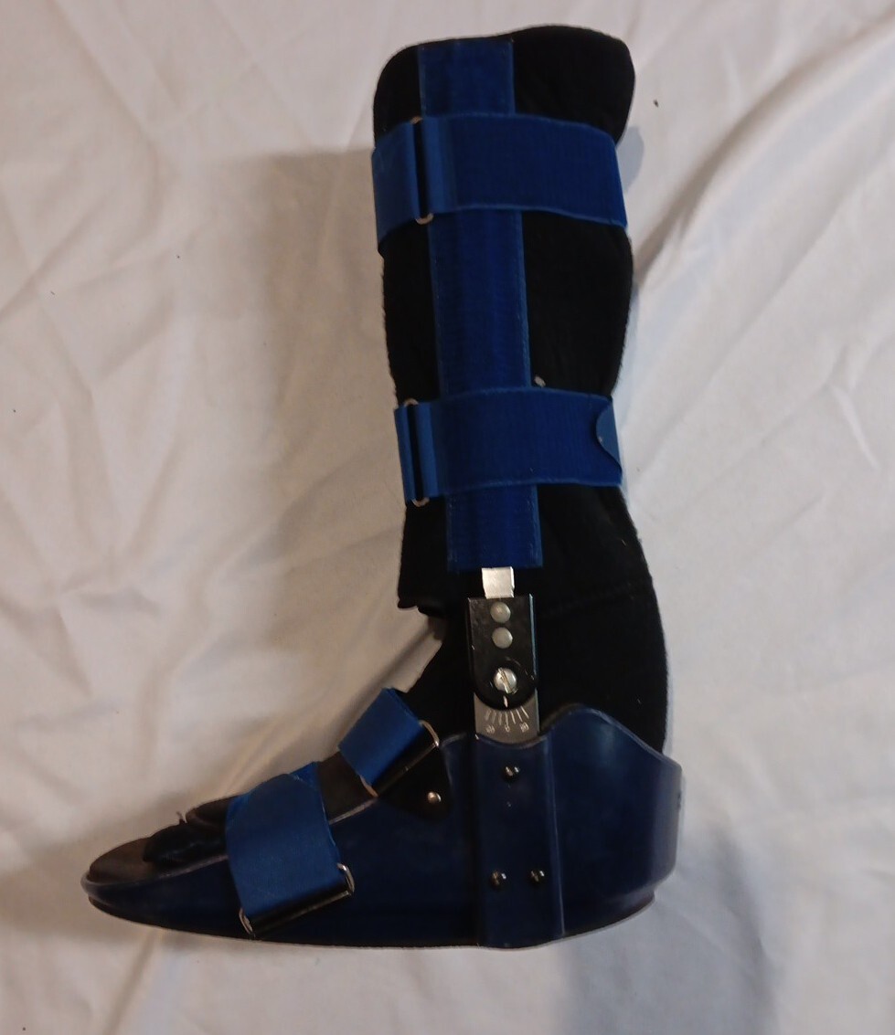 Bird and Cronin- Anklizer 2 Stablizing Boot- Blue and Black | eBay