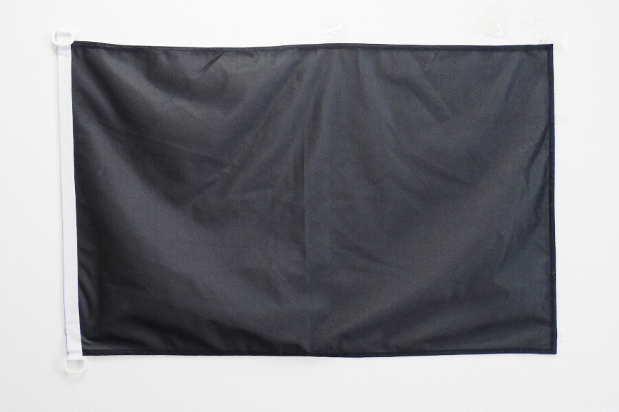 Plain Black Flag 2' x 3' for outdoor - Solid - Color flags 90 x 60 cm ...