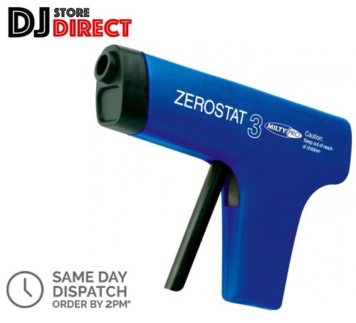 MILTY Zerostat 3 Anti Static Gun for Vinyl Records LP DVD CD Antistatic ...