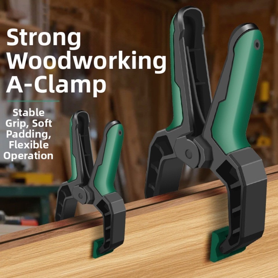 Woodriver Manual Clamp Heavy Duty 4 Inch Strong Grip for Precise ...