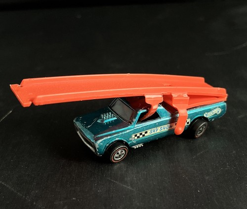 Hot Wheels Redline Custom Fleetside Sky Show 1968 Aqua Made In United ...