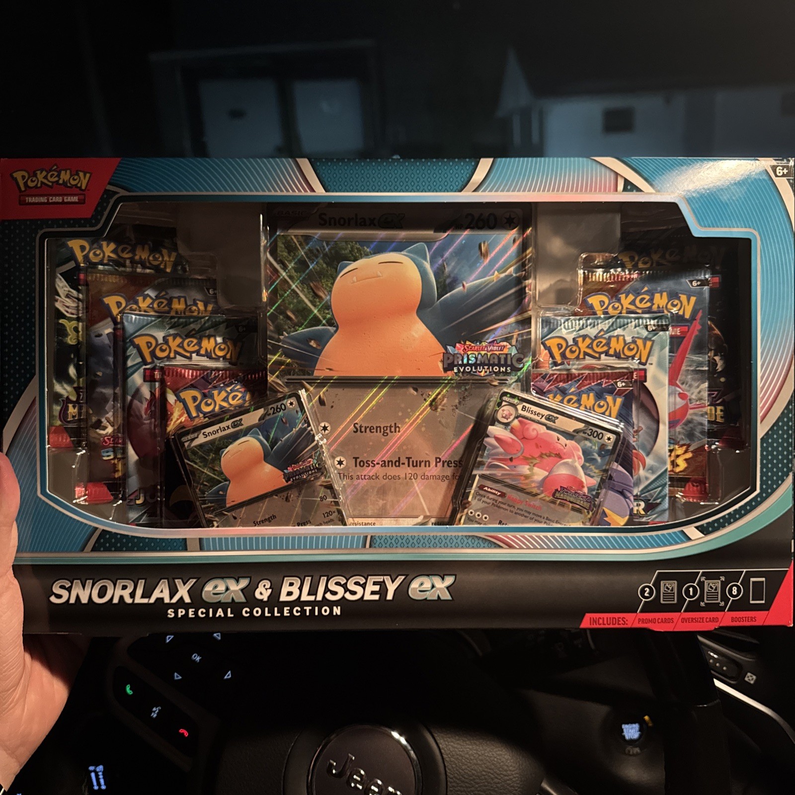 Snorlax Ex & Blissey Ex Special Collection Box | eBay