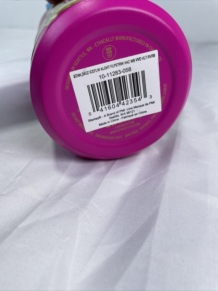 Stanley Aerolight Iceflow 24oz Flip Straw Bottle Vivid Violet Reverb ...