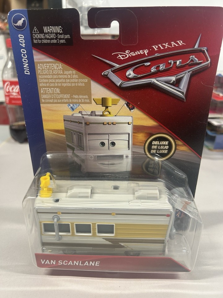 DISNEY PIXAR CARS VAN SCANLANE DINOCO 400 DELUXE 2018 New In Package | eBay