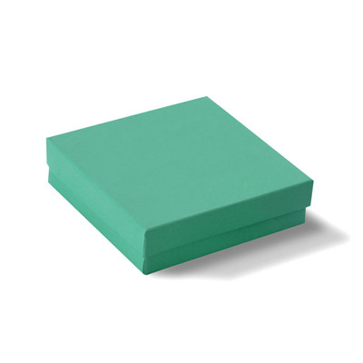 25 Pcs Teal Cotton Filled Jewelry Gift Boxes 3 1/2"x 3 1/2" X 1" | eBay