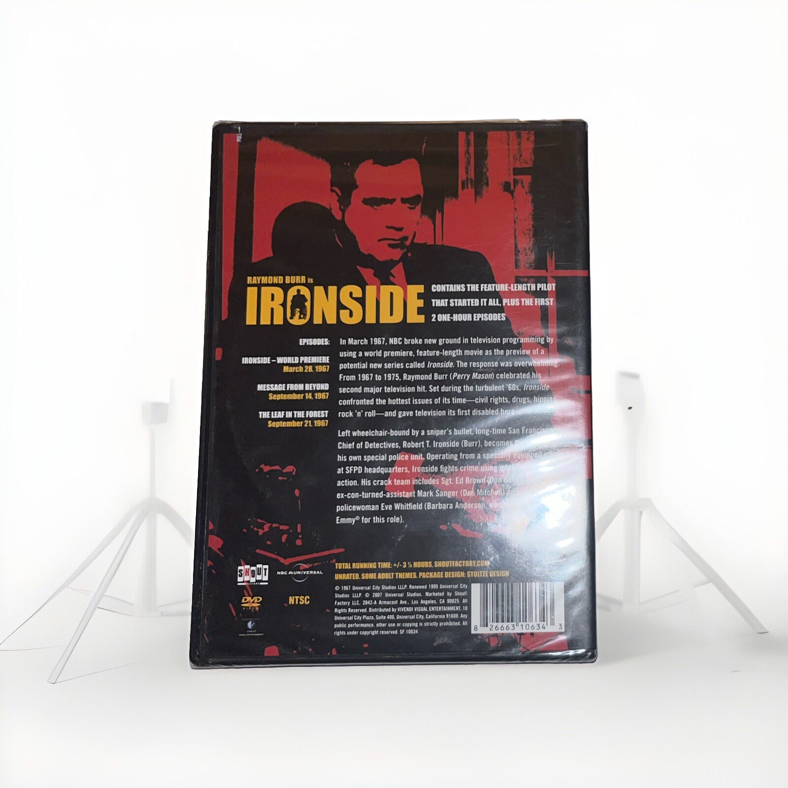 Ironside: Season 1 [New DVD] 8-DVD Set 28 Original Episodes ...
