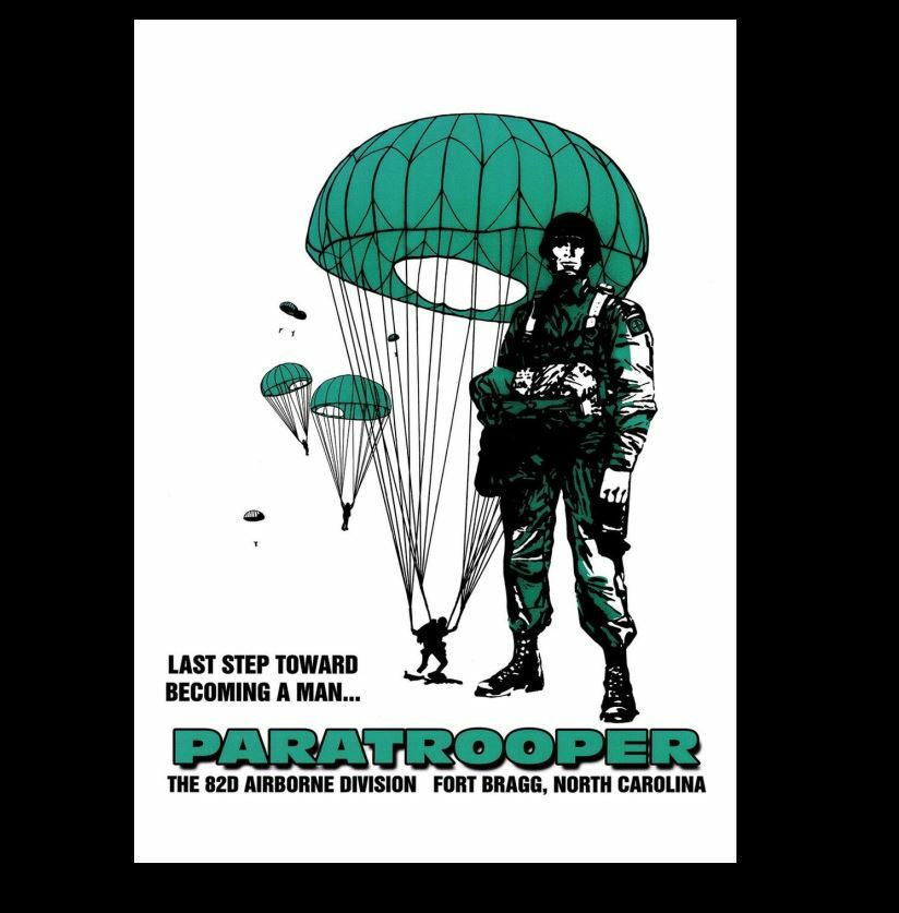 82nd Airborne Division Recruitment Poster PHOTO US Army Recruiter ...