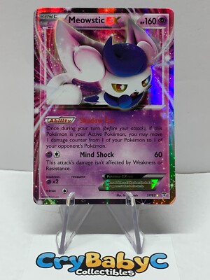 Pokemon Meowstic EX 37/83 Generations 20th Anniversary ULTRA RARE | eBay
