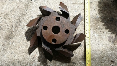 Brazed carbide 8 staggered T spindle mould Cutters 210 x 44mm, 1" round ...