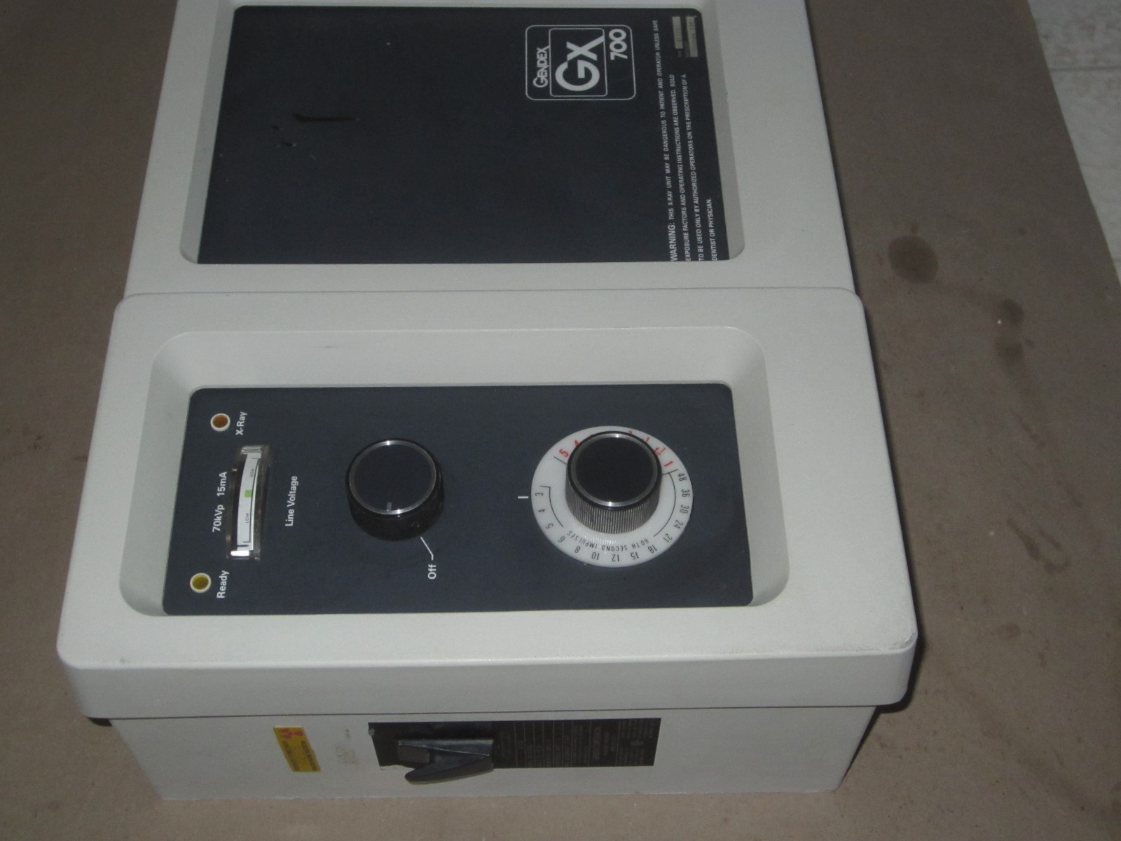 Gendex GX700 X-Ray Control Panel Board Dental Orthoralix Xray ...