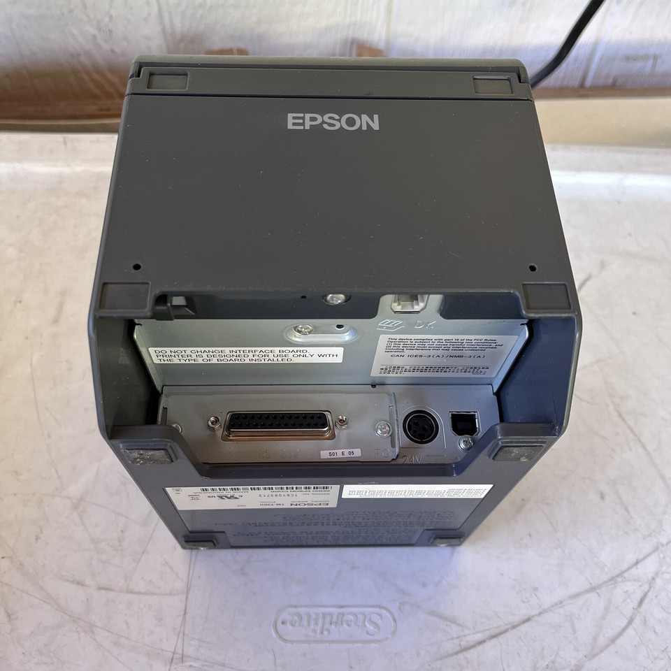 Epson TM-T20II M267D Point Of Sale Receipt Printer USB Serial | eBay