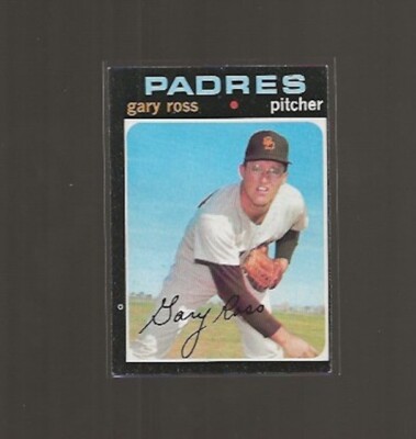 1971 TOPPS GARY ROSS #153 EX-EX+ MID-HIGHER GRADE | eBay