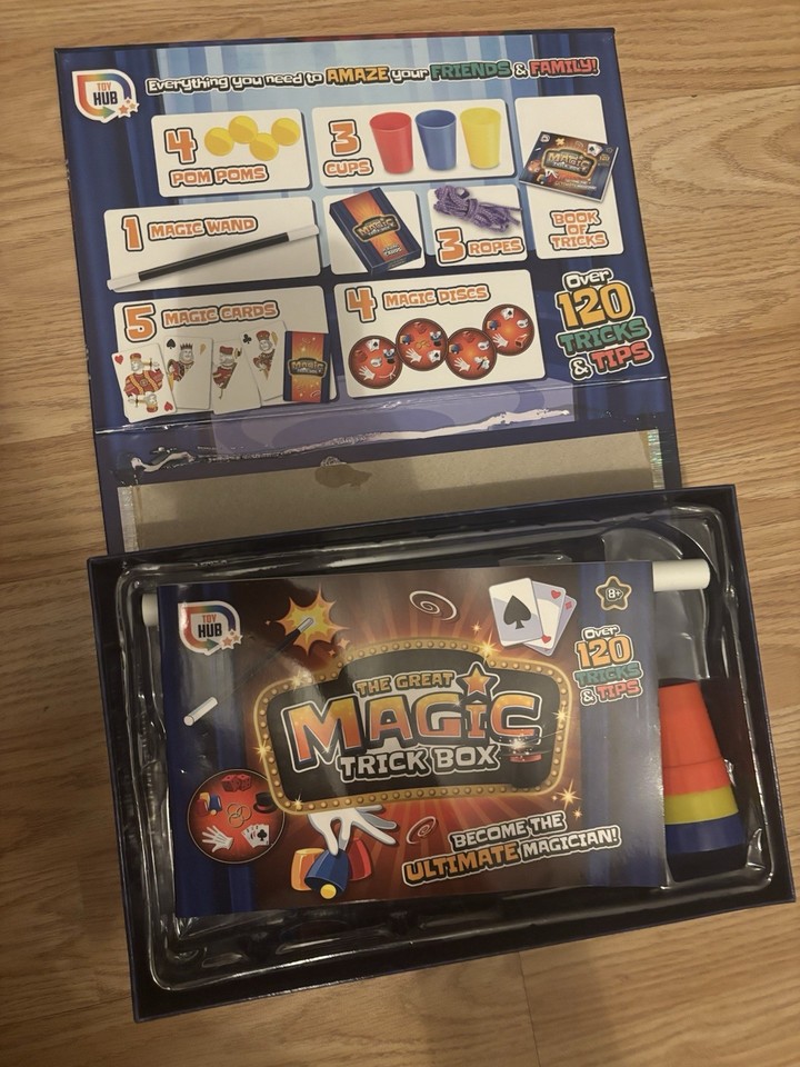 The Great Magic Trick Box set for Kids, Over 120 Tricks & Tips | eBay UK