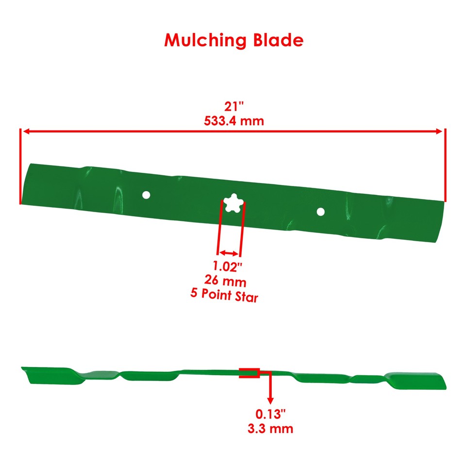134149 422719 531005085 531307223 532134149 42" Deck Mulching Blade For ...