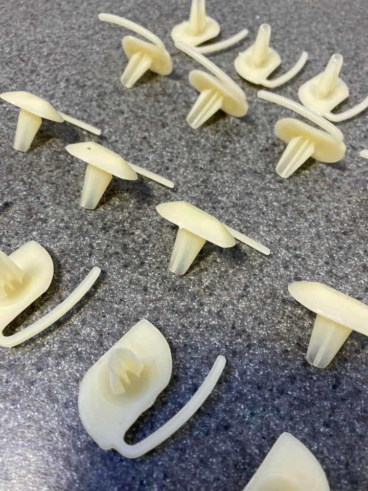 1962-1966 Chevy Truck Upper Body Side Molding Clips Kit 40 Pc | Five ...