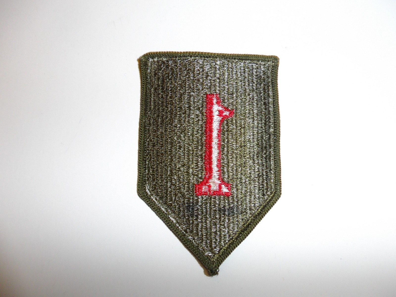 e1760 US Army Vietnam 1st Infantry Division Big Red 1 patch original ...