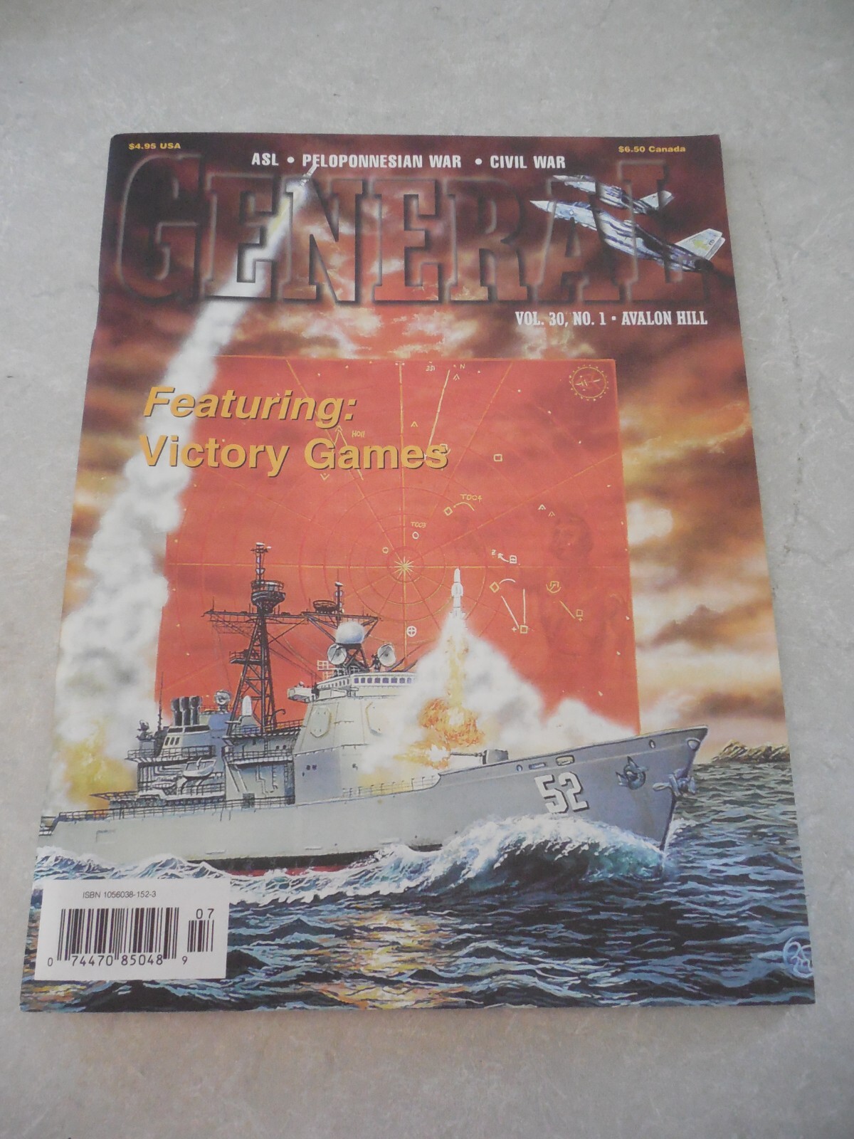 GENERAL Magazine, VOL. 30, NO. 1, AVALON HILL, 1995, FEATURING: VICTORY ...