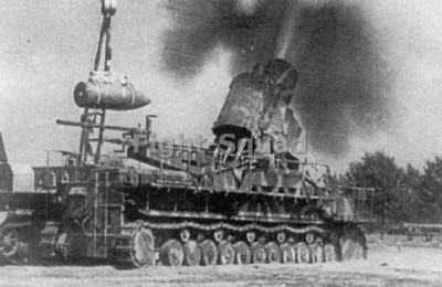 WW2 Picture Photo German Supergun Mörser Karl in action 3116 | eBay