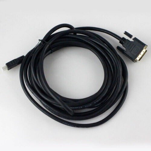 New HDMI to DVI-D(24+1 Pin) Monitor Display Adapter Cable Male/Male HD ...