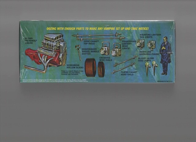 Discontinued 2011 MPC 763 Barnabas Vampire Van Model Kit From Dark ...