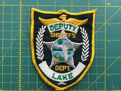 Florida Sheriff Patch Lake County Deputy Shoulder Patch | eBay