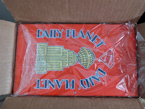 NEW AMC Superman Daily Planet Popcorn Bucket - In Hand - Ships Free For ...