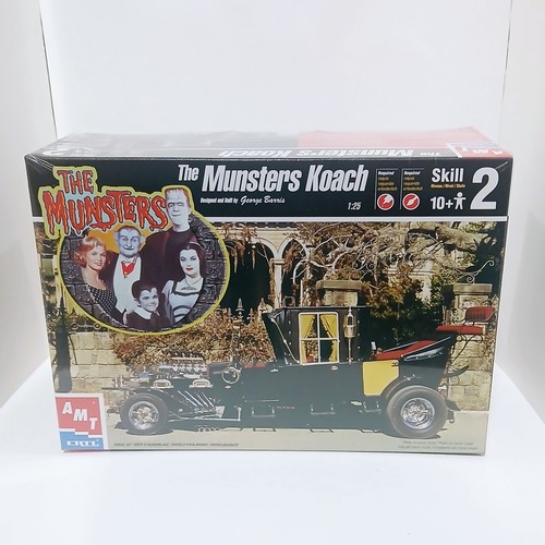 AMT The Munsters Koach Car Model kit Factory Sealed. | eBay