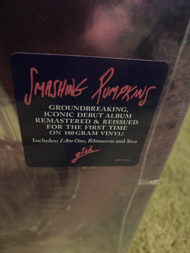 Smashing Pumpkins Gish 180g Remastered Vinyl LP Rhinoceros New & Sealed ...