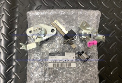 Nissan Genuine R35 GT-R Key and Lock Set Pair Left + Right 99810-JF01A ...