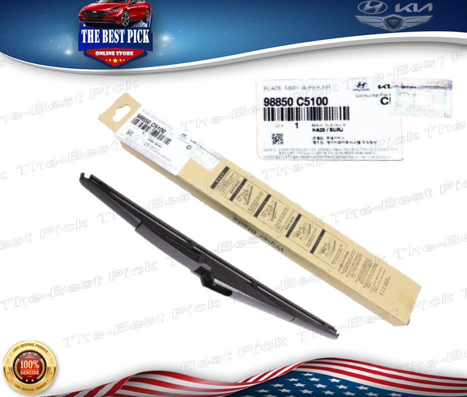 ⭐GENUINE⭐ ⭐OEM⭐ REAR Wiper Blade For Hyundai / Kia 98850C5100 | eBay