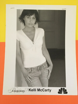 Kelli McCarty 1991 Miss USA , press & talent agency headshot photo W ...