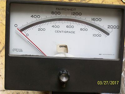 API 606X ULTIMETER CONTROLLER SHIELDED METER 0-2000 F | eBay