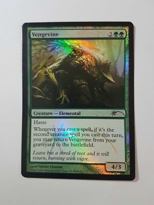 MTG Vengevine - FOIL Promo Rare CWCQ LP/NM | eBay