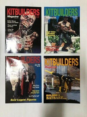 KITBUILDERS MAGAZINE FOR MODELS/ KITS LOT OF 4 | eBay Australia