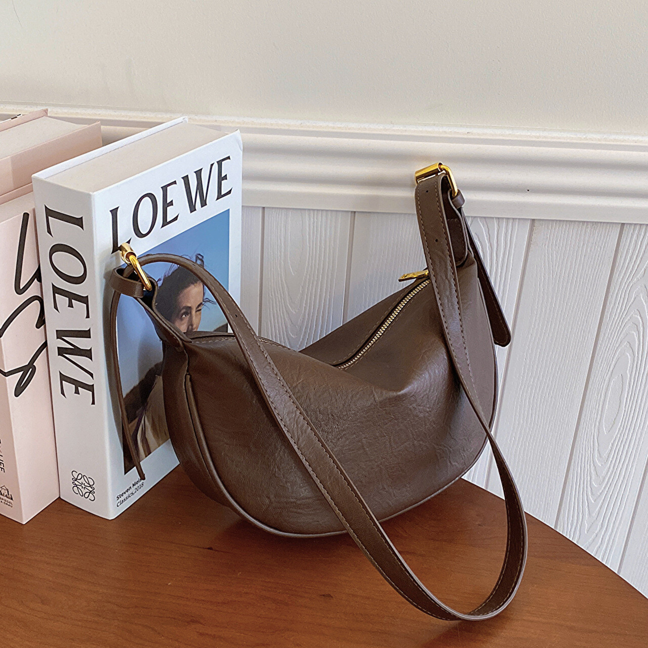 Fashionable Dumpling Bag With Water Dumpling Shape And Soft Texture | eBay