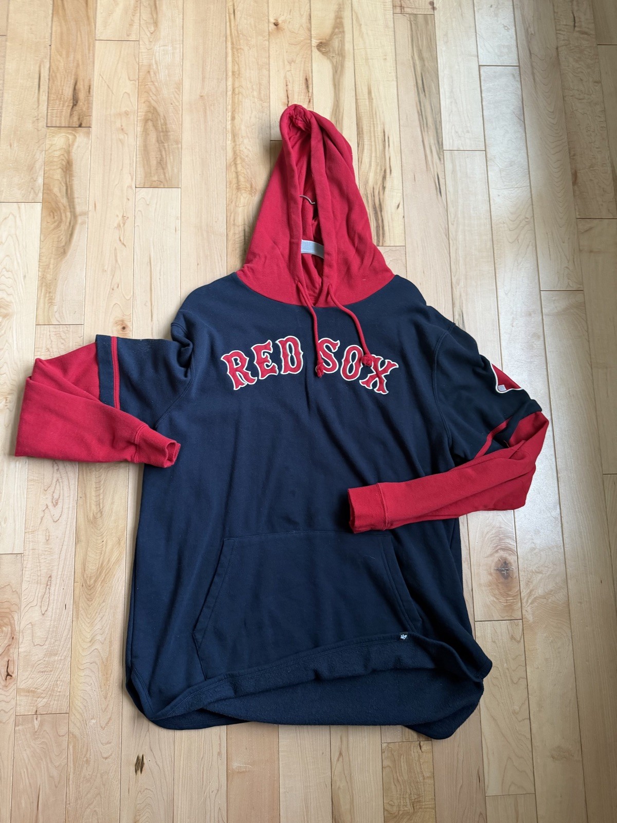 BOSTON RED SOX TRIFECTA '47 SHORTSTOP PULLOVER HOOD New No Tag XL | eBay