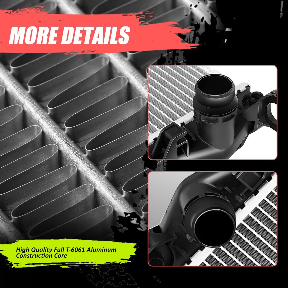 OE Style Aluminum Core Cooling Racing Radiator For Audi RS5 S5 08-15 ...