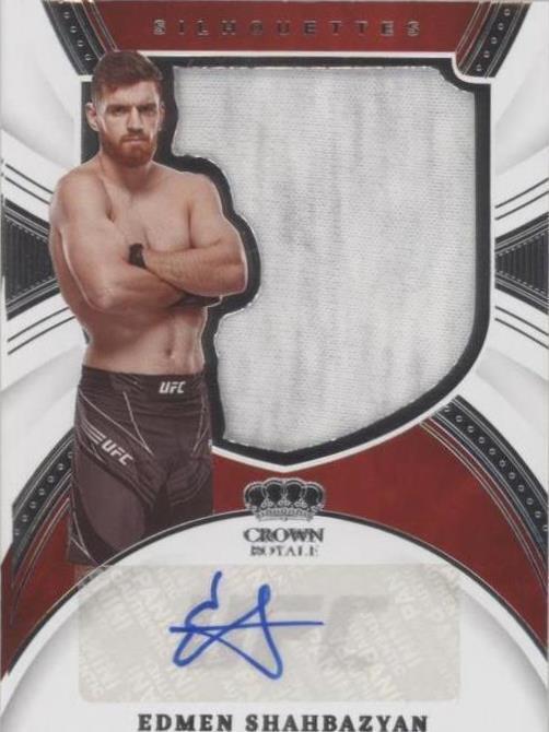 2022 Panini Chronicles UFC - Crown Royale Silhouettes Edmen Shahbazyan ...
